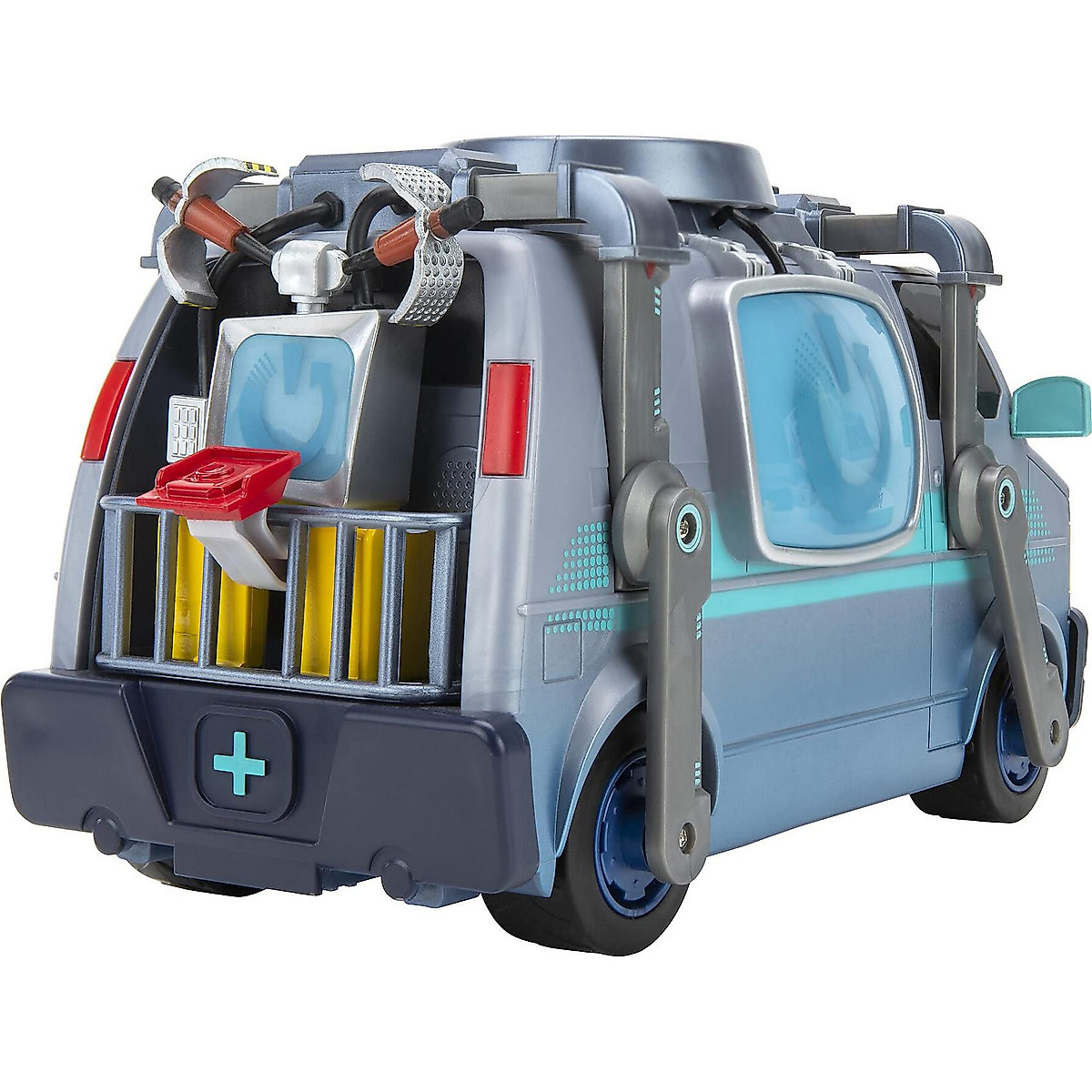 Fortnite Feature Deluxe Reboot Van Vehicle, Electronic Vehicle with 4-inch Articulated Reboot Recruit (Jonesy) Figures and Accessory