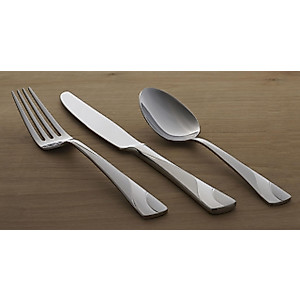 Oneida River 20 Piece Everyday Flatware, Service for 4 18/0 Stainless Steel, Silverware Set