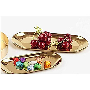 MODUODUO Bathroom Vanity Trays Set of 2 Toilet Tank Storage Tray for Towel Cosmetics Ring Jewelry Organizers Bathroom Candle Perfume Soap Shampoo