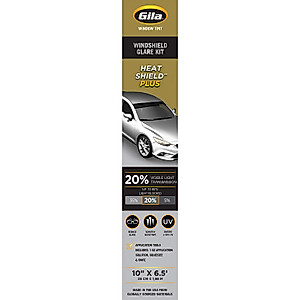 Gila 50166056 Heat Shield Plus Black Window Tint, 1 roll