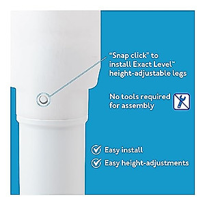 Carex Universal Tub Transfer Bench, Shower Bench and Bath Seat, Shower Chair Converts to Right or Left Hand Entry, Bathtub Transfer Bench, Bathroom Bench