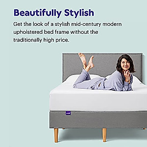 Purple Bed Frame | Stone Grey | King