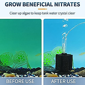 Pawfly 3 Pack Aquarium Nano Bio Sponge Filter Quiet Betta Fry Shrimp and Small Fish Foam Filter for Tiny Fish Tank up to 10 Gallon