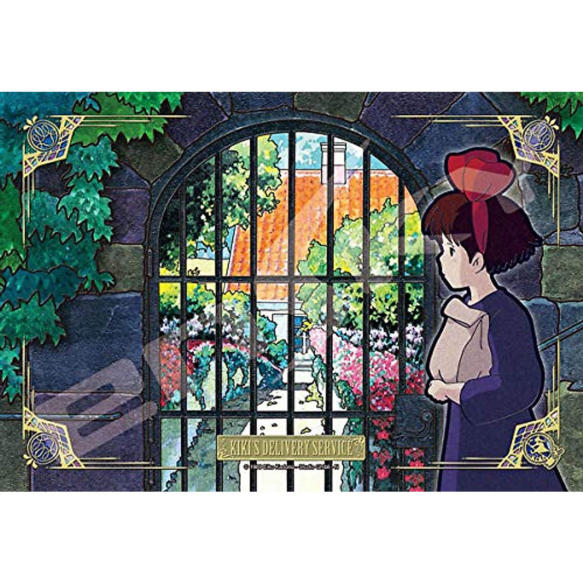Studio Ghibli via Bluefin Ensky Kiki's Delivery Service On Delivery Artcrystal Jigsaw Puzzle (300-AC041) - Official Studio Ghibli Merchandise