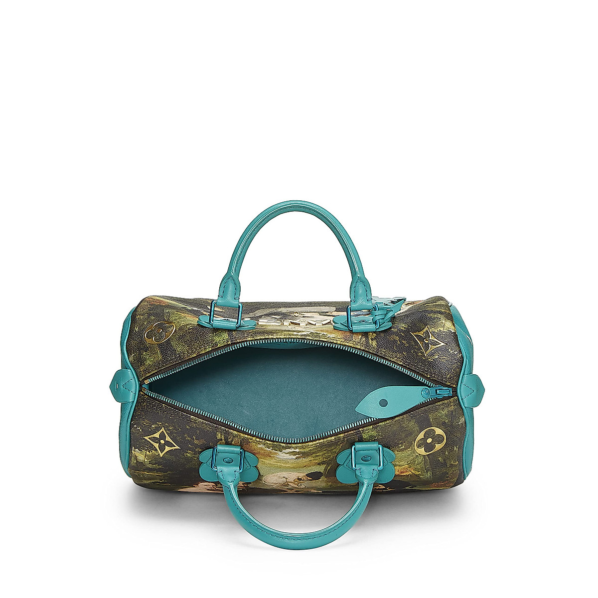 Louis Vuitton, Pre-Loved Jeff Koons x Louis Vuitton Manet Masters Speedy 30, Blue