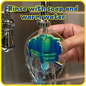 READY 2 LEARN Giant Stampers - Farm Adventure - Set of 10 - Easy to Hold Foam Stamps for Kids - Arts and Crafts Stamps for Displays, Posters, Signs and DIY Projects