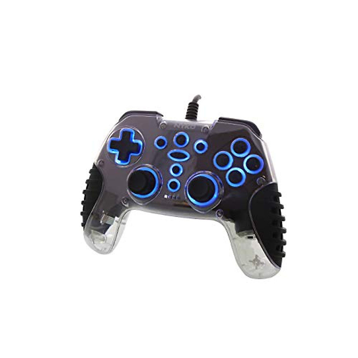 Nyko Air Glow Controller for PlayStation 4 - LED Light Show and Hand Cooling Fan - Wired 10Ft Cable - PlayStation 4