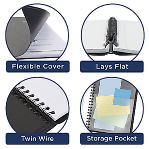 AT-A-GLANCE 2024 Weekly Appointment Book Planner, 5" x 8", Small, 13 Months, Black (701000524)