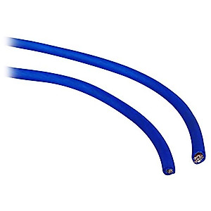 Rockville RWK81 8 Gauge Complete Amp Installation Wire Kit with 100% Copper RCA,Black