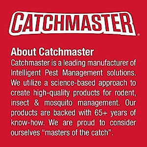 Catchmaster Snapper Mouse Traps 24-Pk, Mouse Traps Indoor for Home, Reusable Rodent Killer for House, Outdoor Critter Catcher, Eco Friendly Pest Control for Garage, Basement, & Kitchen