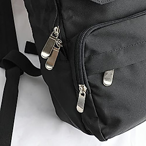 CIICD Sam Womens Backpacks Xplr Girls Golbach Daypacks (Black)