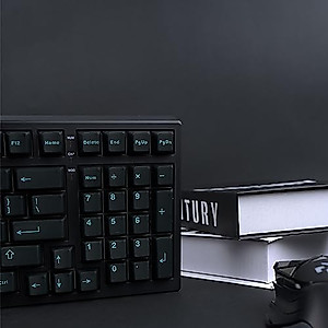 GEKUCAP Custom Keycaps, 121 Keys Green Translucent Keycaps, ABS Double Shot Keycaps, Cherry Profile Keycaps Set for Gaming Keyboard Cherry MX Switches Mechanical Keyboard 61/87/104/108 (Green)