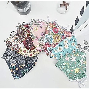 50pcs 8 x 8 inches Cotton Fabric Bundle Squares for Quilting Sewing, Precut Fabric Squares for Craft Patchwork