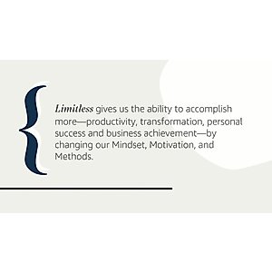 Limitless: Upgrade Your Brain, Learn Anything Faster, and Unlock Your Exceptional Life