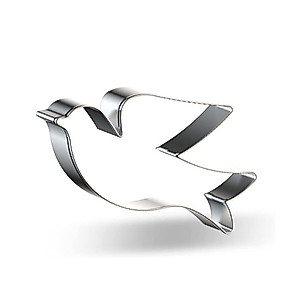 WJSYSHOP Carrier Pigeon Bird Shape Cookie Cutter