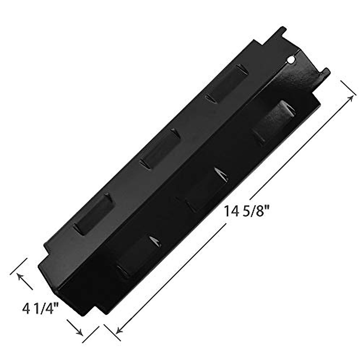 Htanch PN8531(4-Pack) SA4841(4-Pack) 14 5/8" Heat Plates and Burners, Crossover Tube Replacement for Charbroil 461334813 463234413 463436213 463436215 466334613 466342014 466436213 466436513 467300115
