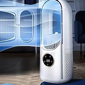 Portable Air Conditioners 3-in-1 Air Cooler Fan Evaporative Cooler Portable Windowless Air Conditioner Portable Air Conditioners For 1 Room No Window For Camping Bedroom Rechargeable Tents