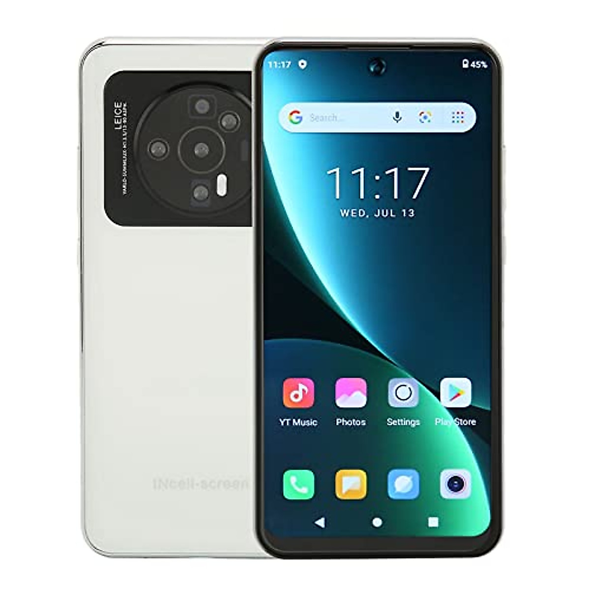 4G Network Cellphone Unlocked Cellphone 99% Screen Rate 128GB ROM for Spare Phone (US Plug)