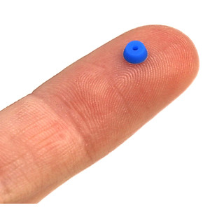 Teak Tuning Bubble Bushings Pro Duro Series in Dark Blue - Loose (61A) - Custom Molded Fingerboard Tuning