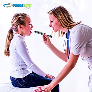 Primacare DL-9326 Aluminum Diagnostic Reusable Penlights | Pupil Gauge | 6-Inch LED Medical Pen Light | Professional Medical Supplies for EMT, Nurses, Doctors, Dentists & Hospitals | Multicolor 3 Pack