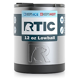 RTIC Stainless Steel Lowball with Lid 12oz