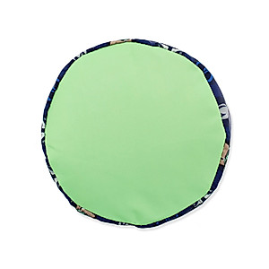 Disney Star Wars Mandalorian Yoda Collapsible Nylon Basket Bucket Tote Bag (One Size, Blue)