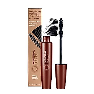 Mineral Fusion Lengthening Mascara, Graphite, 0.57 Fl Oz (Packaging May Vary)