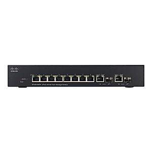 Cisco Small Business SF302-08Pp - Switch - 8 Ports - Managed - Desktop, Rack-Mountable (SF302-08PP-K9-NA)