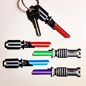 Set of 4 Saber Shaped Space Keys™ - Weiser WR5 WR3