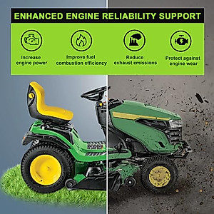 Harbot 12 083 05-S 12 883 05-S1 Air Filter with 12 083 08-S Pre-cleaner Spark Plug for Kohler Command Pro CV11 CV12.5 CV13 CV14 CV15 CV16 Engine JD GY20574 M92359 AM121608 AM123553 Lawn Mower