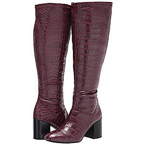 Franco Sarto Women's Tribute Knee High Boot, Mulberry, 8.5