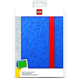 LEGO Stationery Organizer for School, Travel, Office - Organize LEGO Bricks and Stationery - Blue