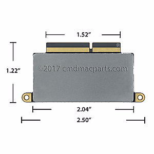 Odyson - 512GB SSD (PCIe 3.0 x4, NVMe) Replacement for Apple MacBook Pro 13" A1708 (Late 2016-Mid 2017)