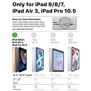 Official Cooper Dynamo Kids iPad Case 9th Generation | iPad 9th Generation Case Kids, iPad 8th/7th/10.2 inch Case for Kids, Lightweight with Screen Protector, Handle, Pencil Holder (Bubble Gum Pink)