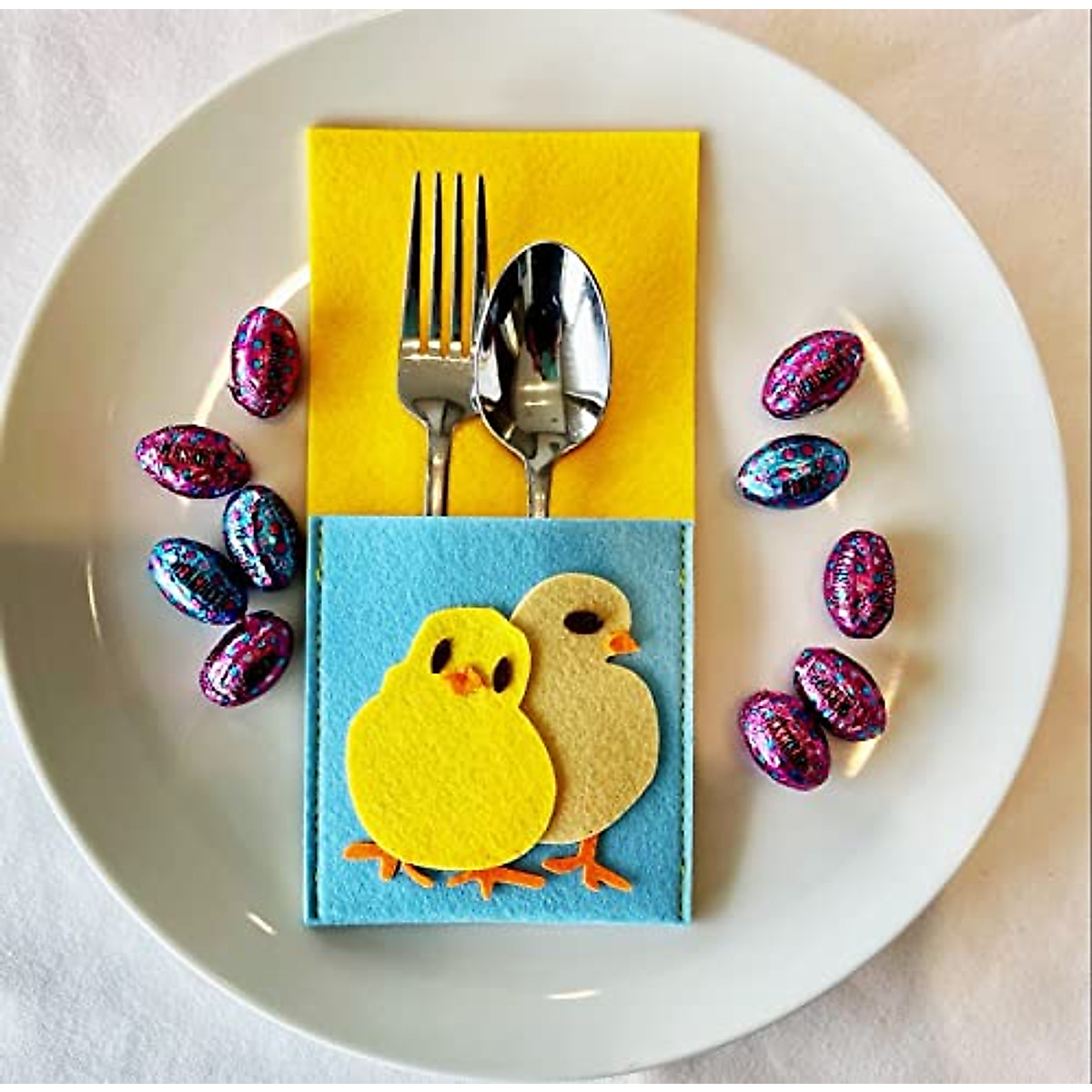 Easter Silverware Holder 8 Pack