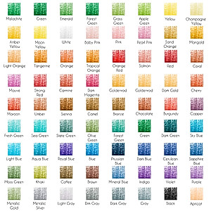 Zenacolor 72 Count Colored Pencil Set for Artists
