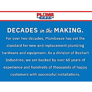 PLUMB eeze 1 inch Slip in-line T-Screen Filter with 140 Mesh