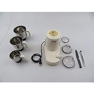 Preethi Eco Plus Mixer Grinder, White, 3 Jar