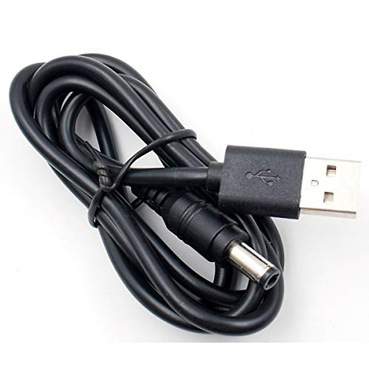 (2-Pack) JacobsParts 12V USB Type-A QC 2.0/3.0 Trigger Power Cable DC 5.5 x 2.5mm Barrel Connector