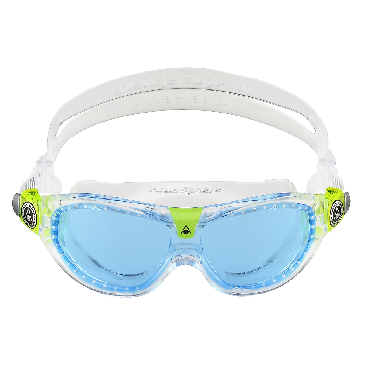 Aquasphere SEAL Kids (Ages 3+) Swim Goggles, Made in ITALY - Wide Vision, Comfort, E-Z Adjust, Anti Scratch & Fog, Leak Free