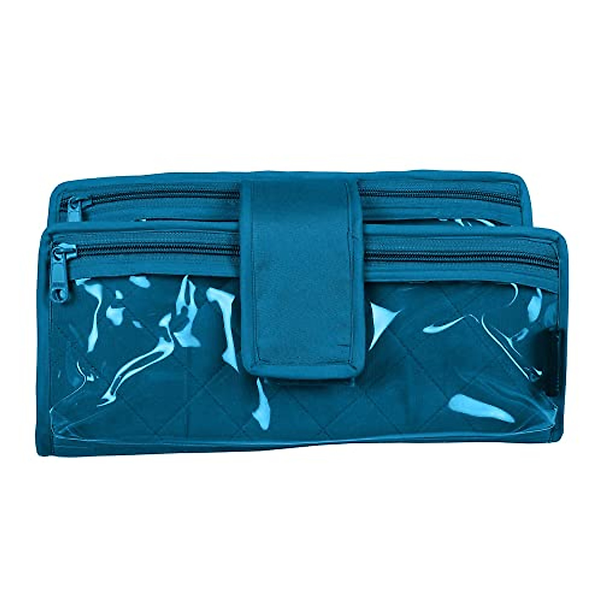 Yazzii Thread Organizer - Portable & Multipurpose - Thread Holder Organizer for Spools, Embroidery Floss, Sewing Supplies - Perfect for Classes, Groups, Travel & Retreats-Aqua