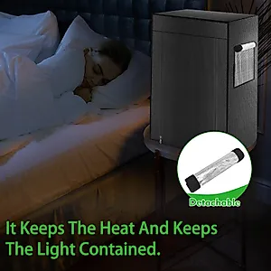 Grow Tent for Aerogarden Hydroponic Grow System,18.9''x13.7''x20.8'', Grow Machine Protective Cover,Black Indoor Hydroponic Anti-Light Complete System,High Reflective Mylar for Hydroponic Indoor Plant