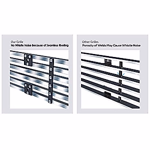 APS Compatible with 1999-2002 GMC Sierra 1500 2500 2001-2006 GMC Yukon Main Upper Billet Grille G65703A