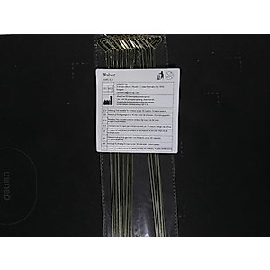 Mabor 20Pcs Flower Card Holder Stick, Metal Floral Place Card Holder 11.8 inche Heart Shape Flower Card Holders Gold Metal Card Picture Holder Pick for Wedding and Party