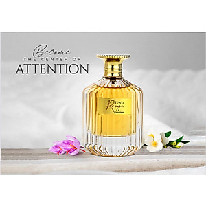 Ether Perfumes JEWEL ROUGE Eau De Parfum 3.4oz EDP Perfume I Impression of Baccarat Rouge 540 I Luxury Niche Perfume Made in UAE I Higher Oil Concentration for Increased Potency & Longevity