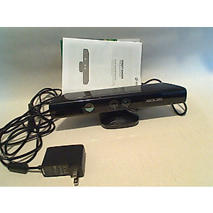 XBOX 360 Microsoft Kinect Sensor Bar Only Black 1414 Wired Motion Sensor Camera