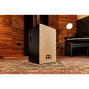 Meinl Pickup Cajon Box Drum with Internal Snares - MADE IN EUROPE - Baltic Birch Wood, Snarecraft Series, 2-YEAR WARRANTY (PSC100B)