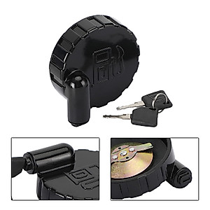 Frezon Fuel Tank Cap with Keys Diesel Cover Fit for JCB Loader Backhoe Models 1CX, 2CX, 2CXL, 3C, 3CX, 3CX Sitemaster, 3CX-4WD Turbo, 3DX, 4C, 4CX, 4DX, and MINI CX # 123/05892, 331/33064, 331/45908