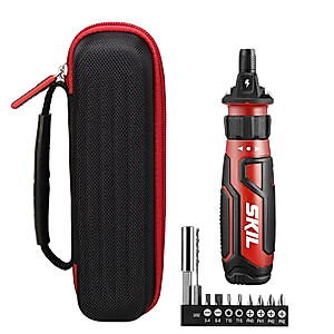 FBLFOBELI Hard Carrying Case Compatible with SKIL Rechargeable 4V Cordless Screwdriver SD561201, EVA Portable Storage Tools Bag (Case Only)
