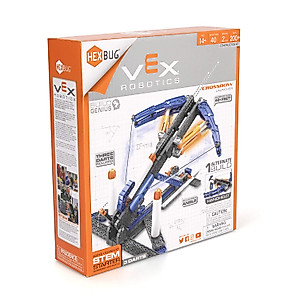 HEXBUG VEX Robotics Crossbow 2.0, STEM Learning, Toys for Kids (Blue/Orange)